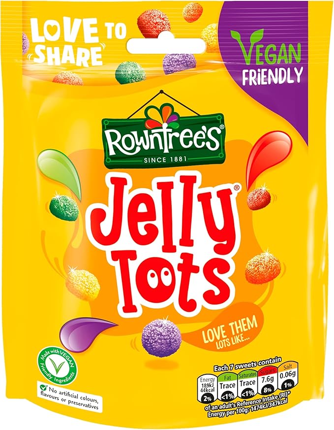 Rowntrees Jelly Tots 150g – Candyverse